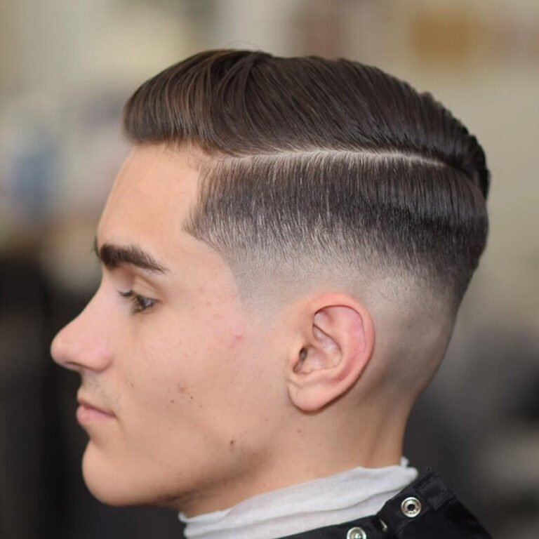 Mittlerer Ubergang Haare